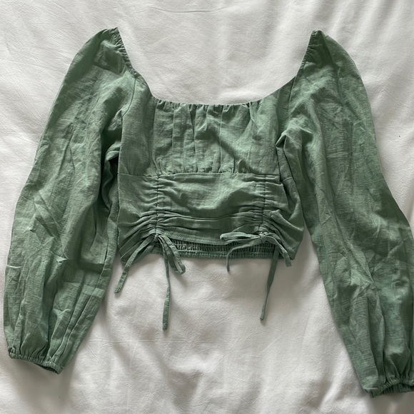Tops | Sage Green Top Perfect For Any Occasion | Poshmark